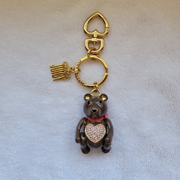 Juicy Couture | Accessories | Y2k Juicy Couture Enamel Bedazzled Brown ...